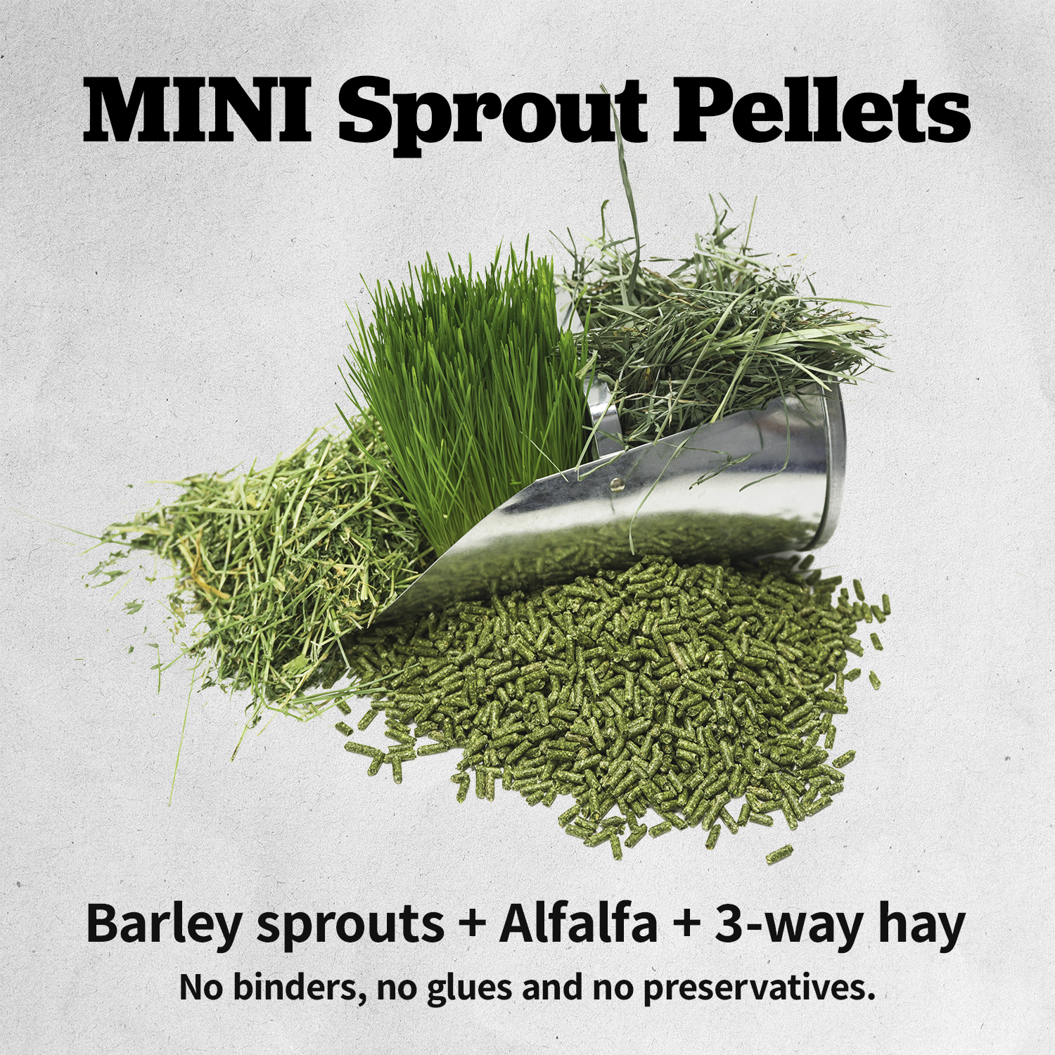Mini Sprout Pellets | Premium Blend for Horses & Small Livestock, Rich ...
